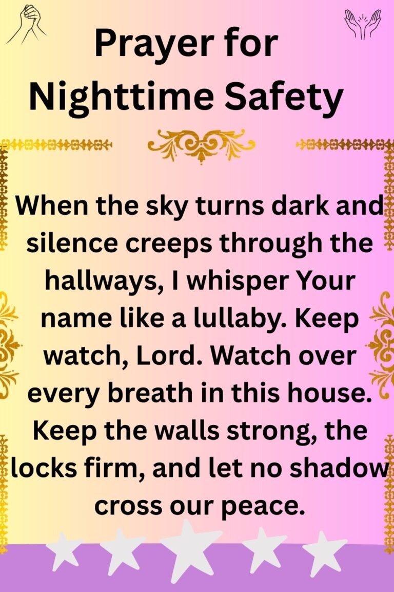 25 Powerful Prayers for Protection and Safety